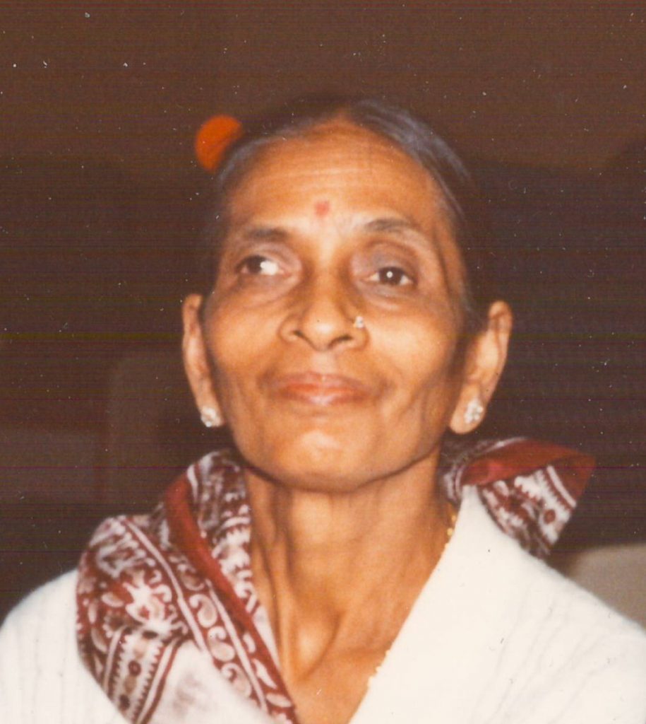 Late Gangaben Bharmal Meghji Raja Shah | Oshwal Association of the U.K.