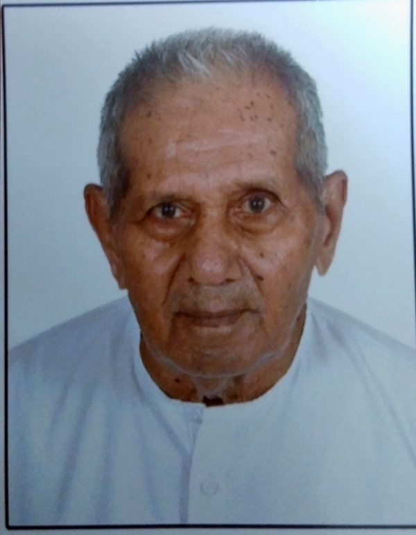 Late Sri Velji Depar Harania | Oshwal Association of the U.K.