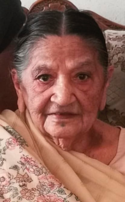 Late Pushpaben Tarachand Kachra Harania | Oshwal Association of the U.K.