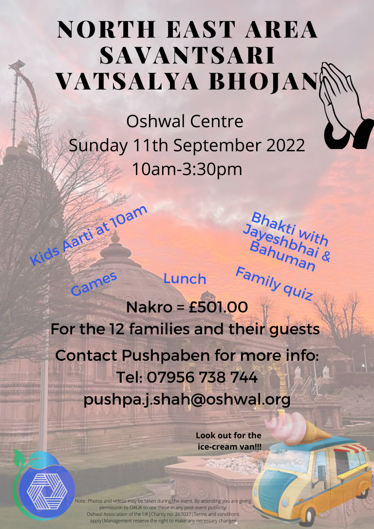 North East Area | Oshwal Association of the U.K.