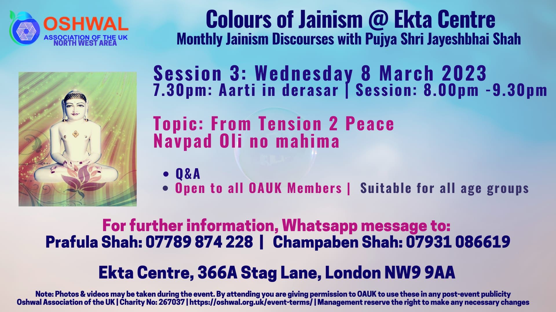 Colours of Jainism | Oshwal Association of the U.K.