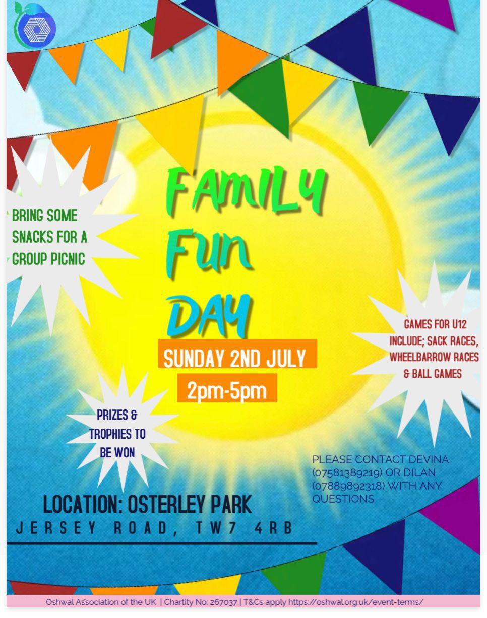 West Area – Family Fun Day – 2023-07 | Oshwal Association of the U.K.
