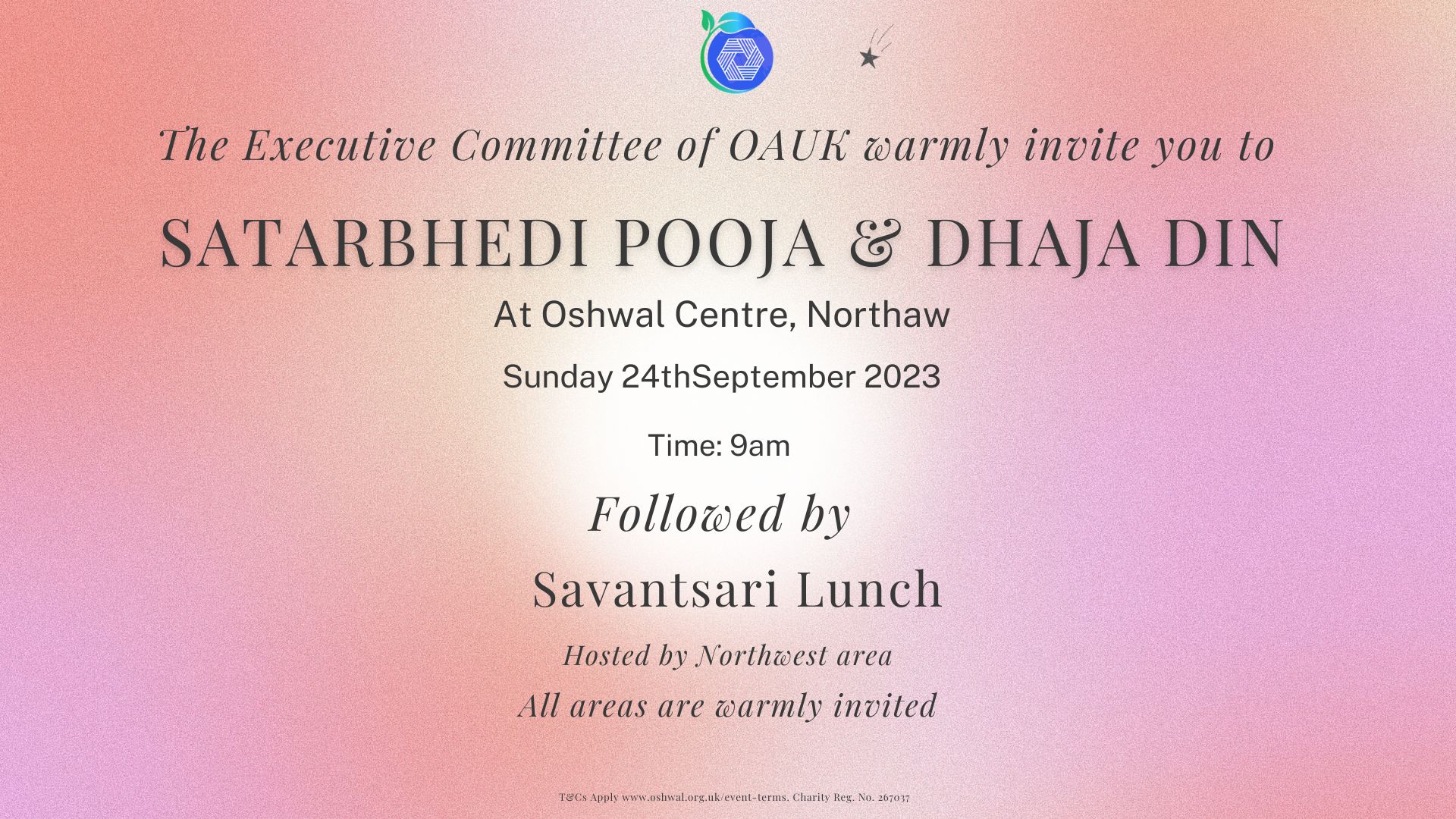 Satar Bedi Pooja and Dhaja Din – Live Stream | Oshwal Association of ...