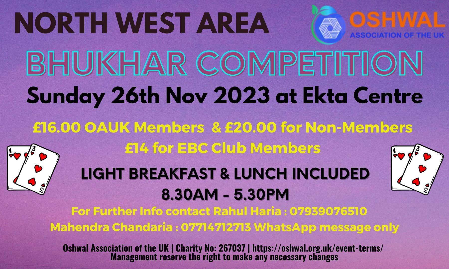 OAUK-NW-Bhukhar-Competition-2023 | Oshwal Association of the U.K.