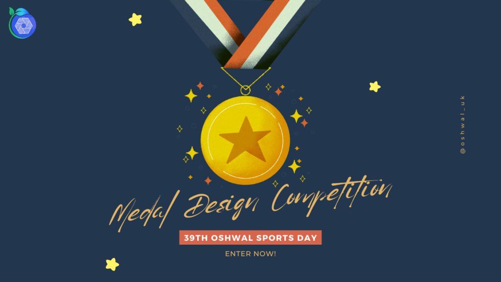 39th Sports Medal Design Competition! | Oshwal Association of the U.K.
