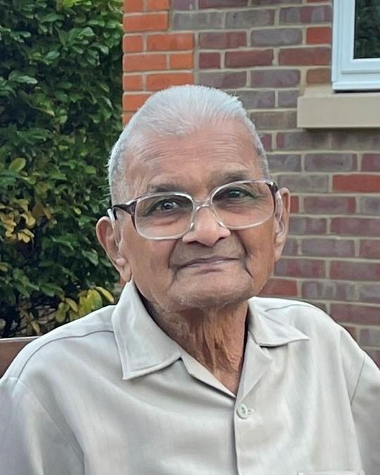 Late Velji Vaja Kanji Haria | Oshwal Association of the U.K.