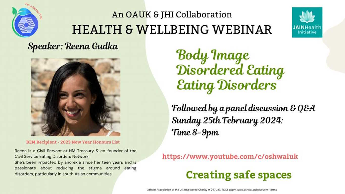 Body image, Disordered Eating & Eating Disorders | Oshwal Association ...