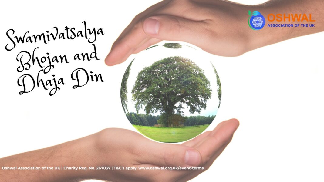 Swamivatsalya Bhojan and Dhaja Din 2025 | Oshwal Association of the U.K.