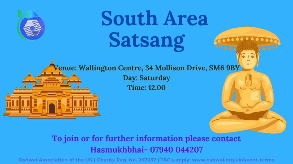South Area – Satsang | Oshwal Association of the U.K.
