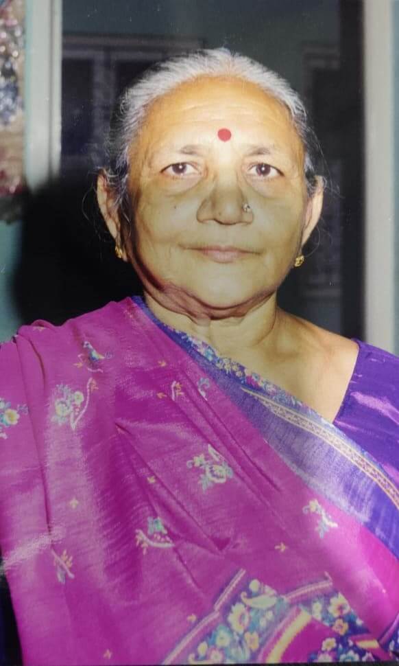 Late Maniben Nemchand Lakchman Chanderia | Oshwal Association of the U.K.